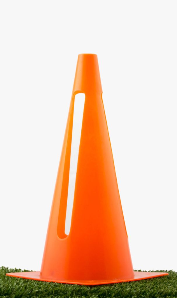 Set 4 bucati conuri flexibile marcaj 30 cm - Magazin Sportiv